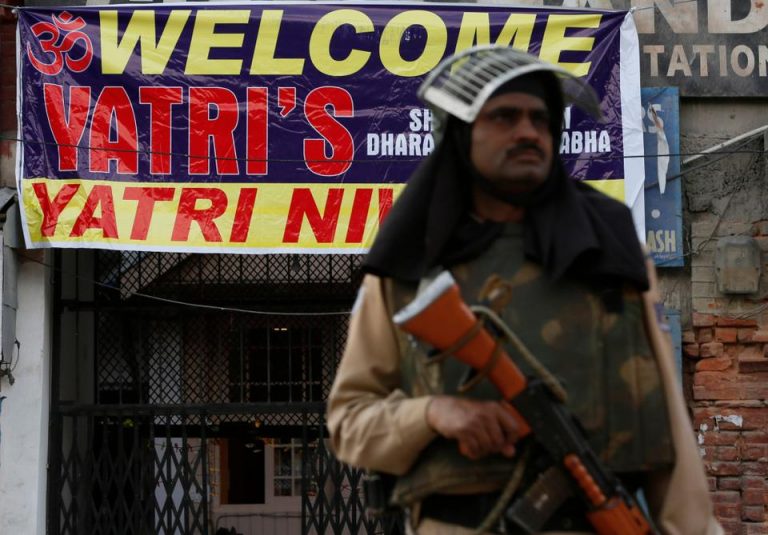 How a Hindu pilgrimage became militarised in disputed Kashmir | Kashmir ...