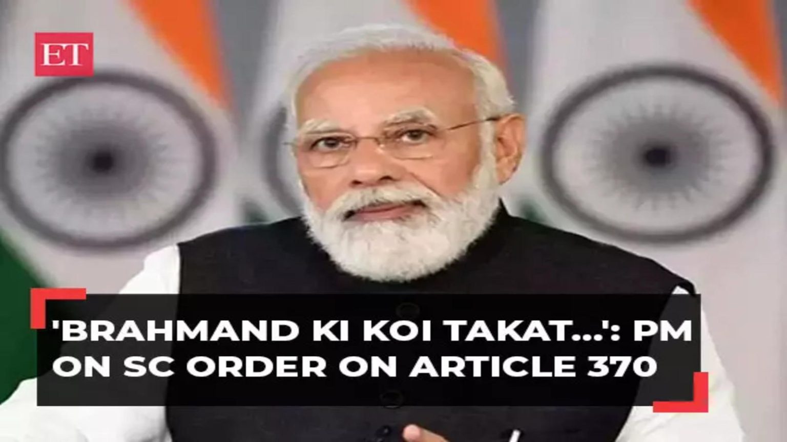 PM Modi Rules Out Restoring Article 370: 'No Power Can Bring It Back ...